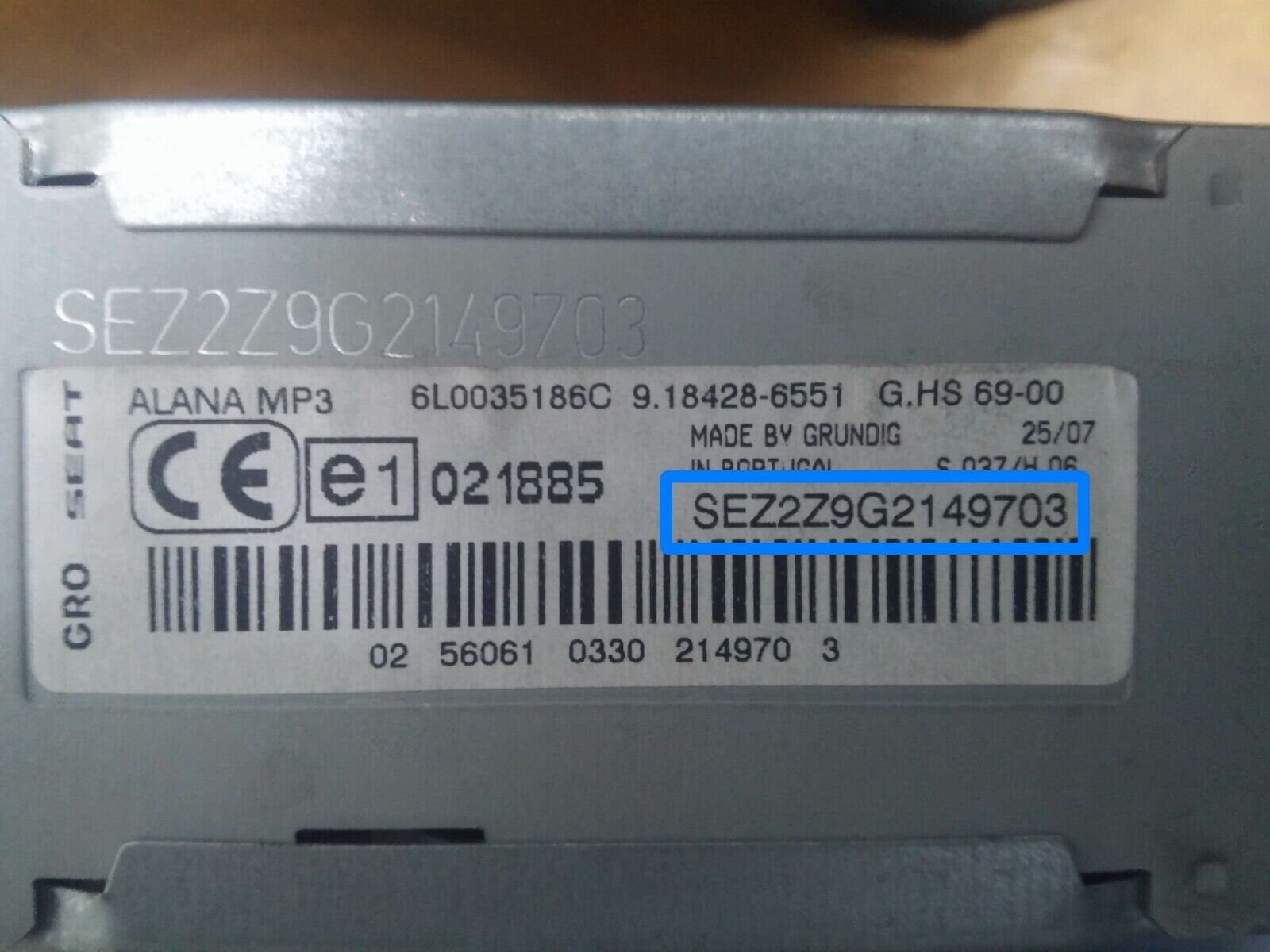 SEAT Radio Code Pin Decode Security Unlock All Models Instant Service - Etsy