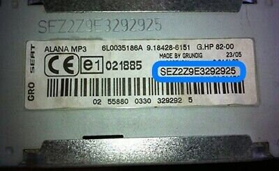 SEAT Radio Code Pin Decode Security Unlock All Models Instant Service - Etsy