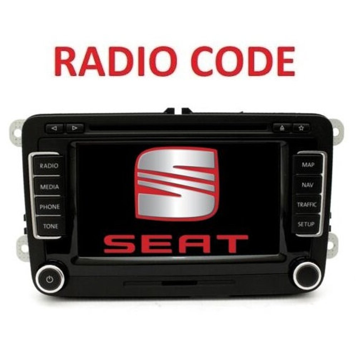 SEAT Radio Code Pin Decode Security Unlock All Models Instant Service - Etsy