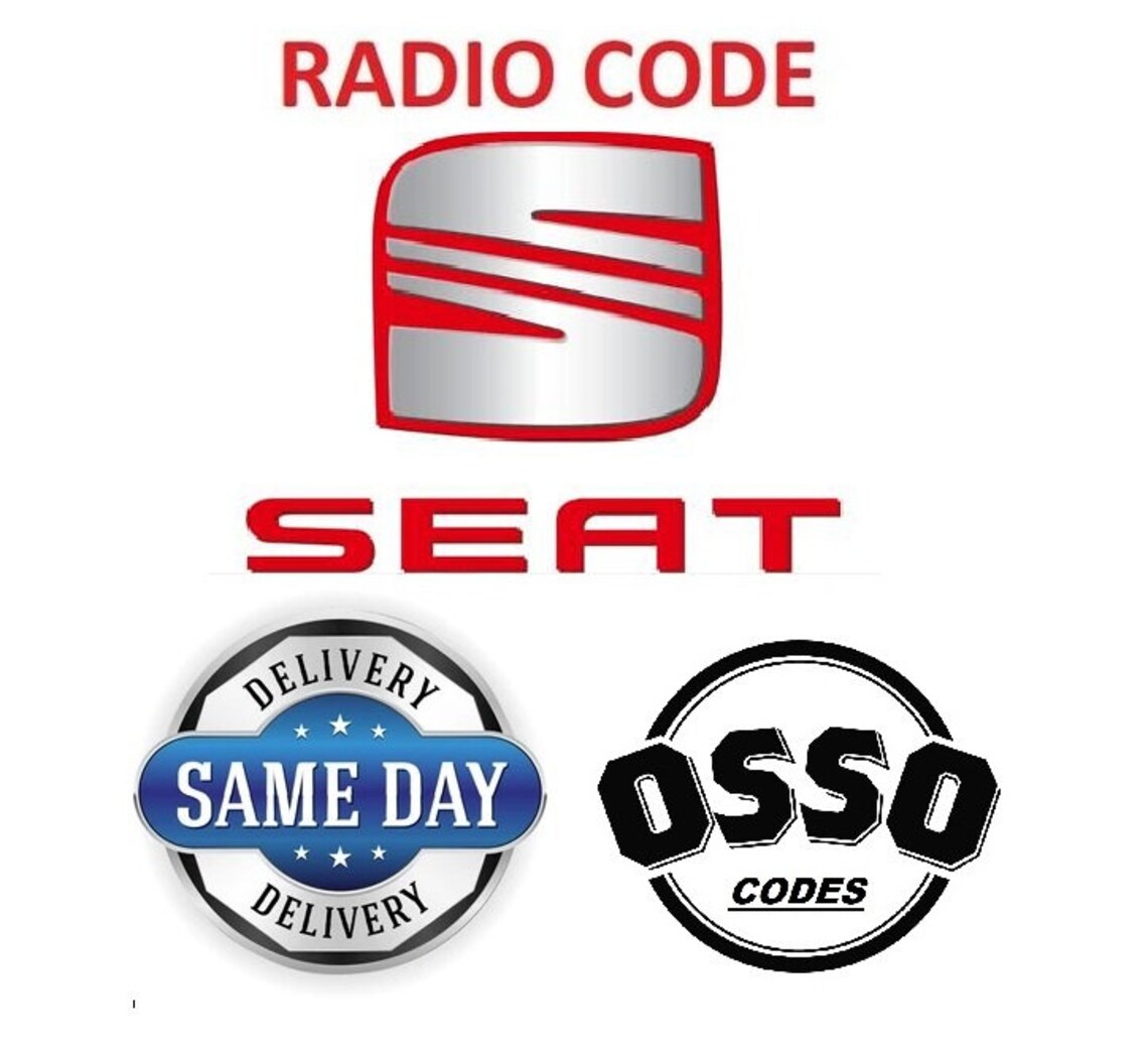 SEAT Radio Code Pin Decode Security Unlock All Models Instant Service - Etsy