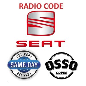SEAT Radio Code Pin Decode Security Unlock All Models Instant Service - Etsy