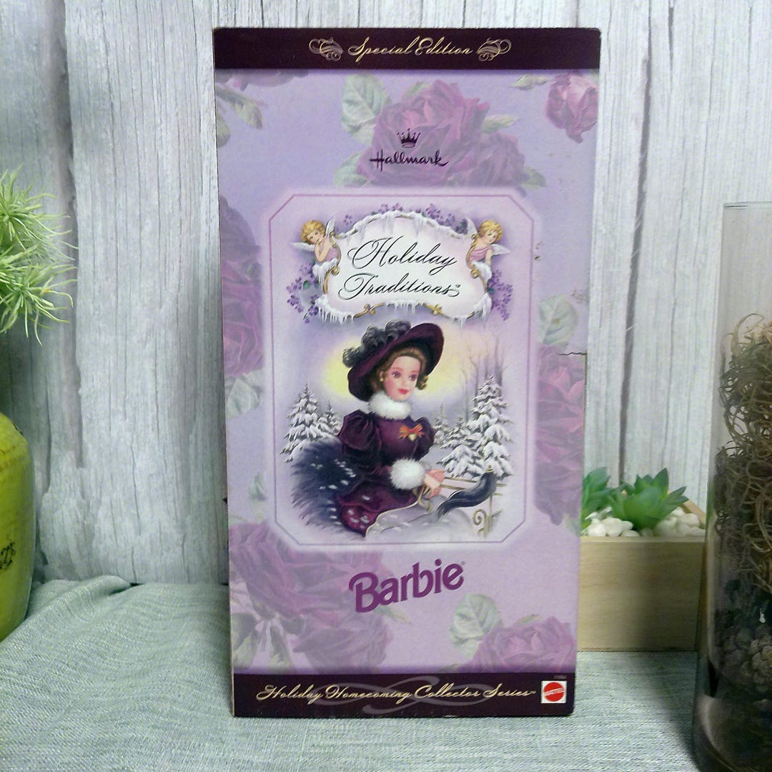 Hallmark Holiday Traditions Barbie RARE COLLECTIBLE - Etsy