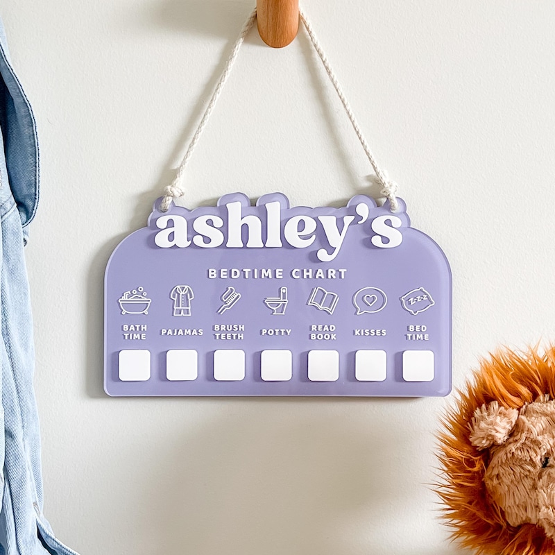 Toddler Routine Chart - Etsy