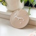 Starry Night Acrylic Name Cards | Baby Shower Gift | Baby Photo Prop ...