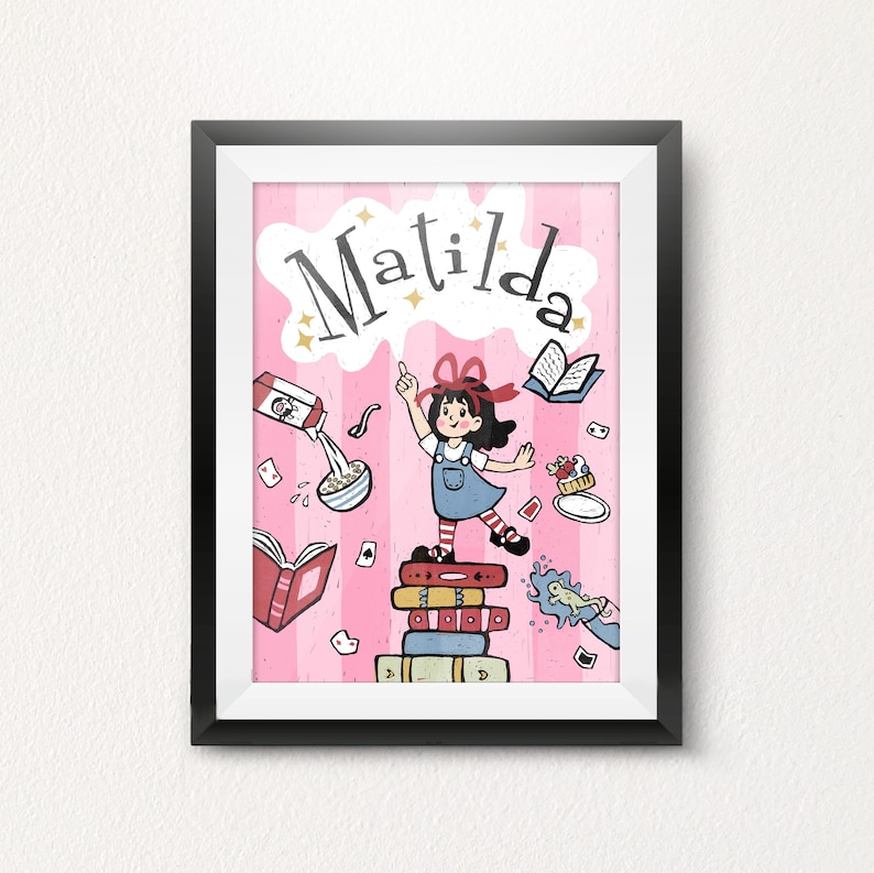 Matilda Print - Etsy