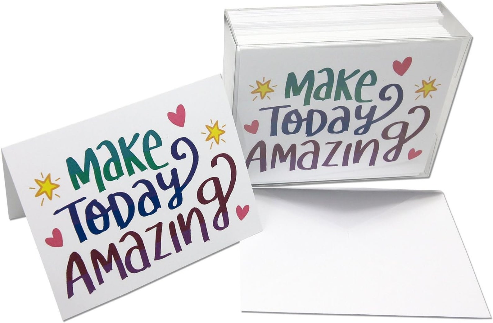 Make Today Amazing Cards 12 or 24 Count-blank Inside With Envelopes-a2 ...