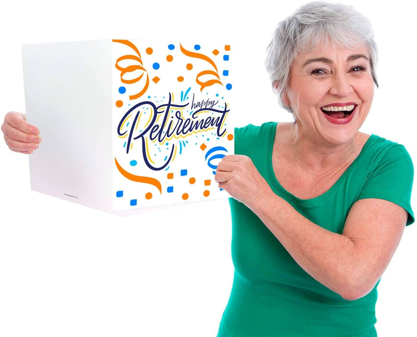 Large Retirement Card - Blank Inside With Envelope - 11.75" X 9 ...