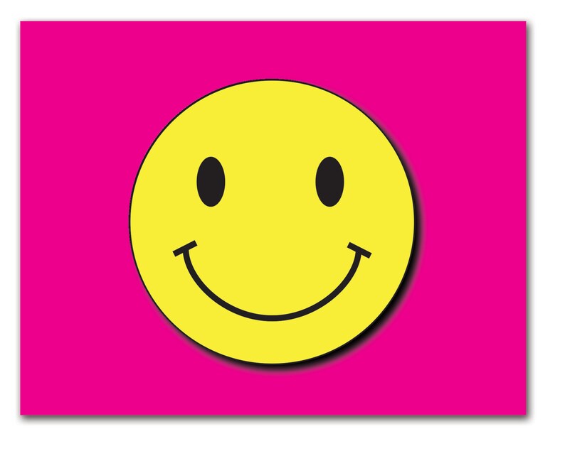 Smiley Face Cards 12 or 24 Count-blank Inside With Envelopes-5.5" X 4. ...