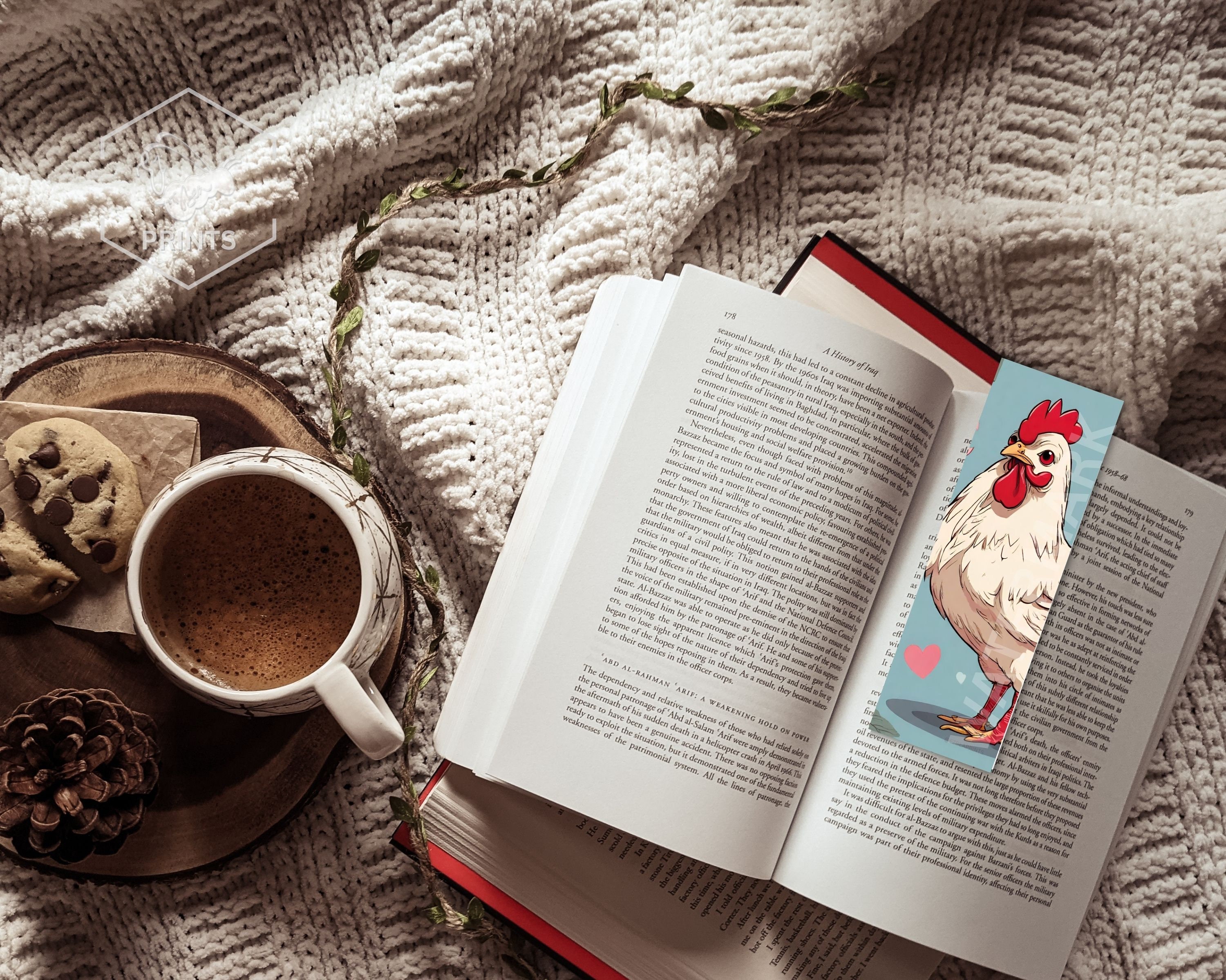 Cute Chicken Coop DIY Bookmark for Book Worms or Chicken Lover ...