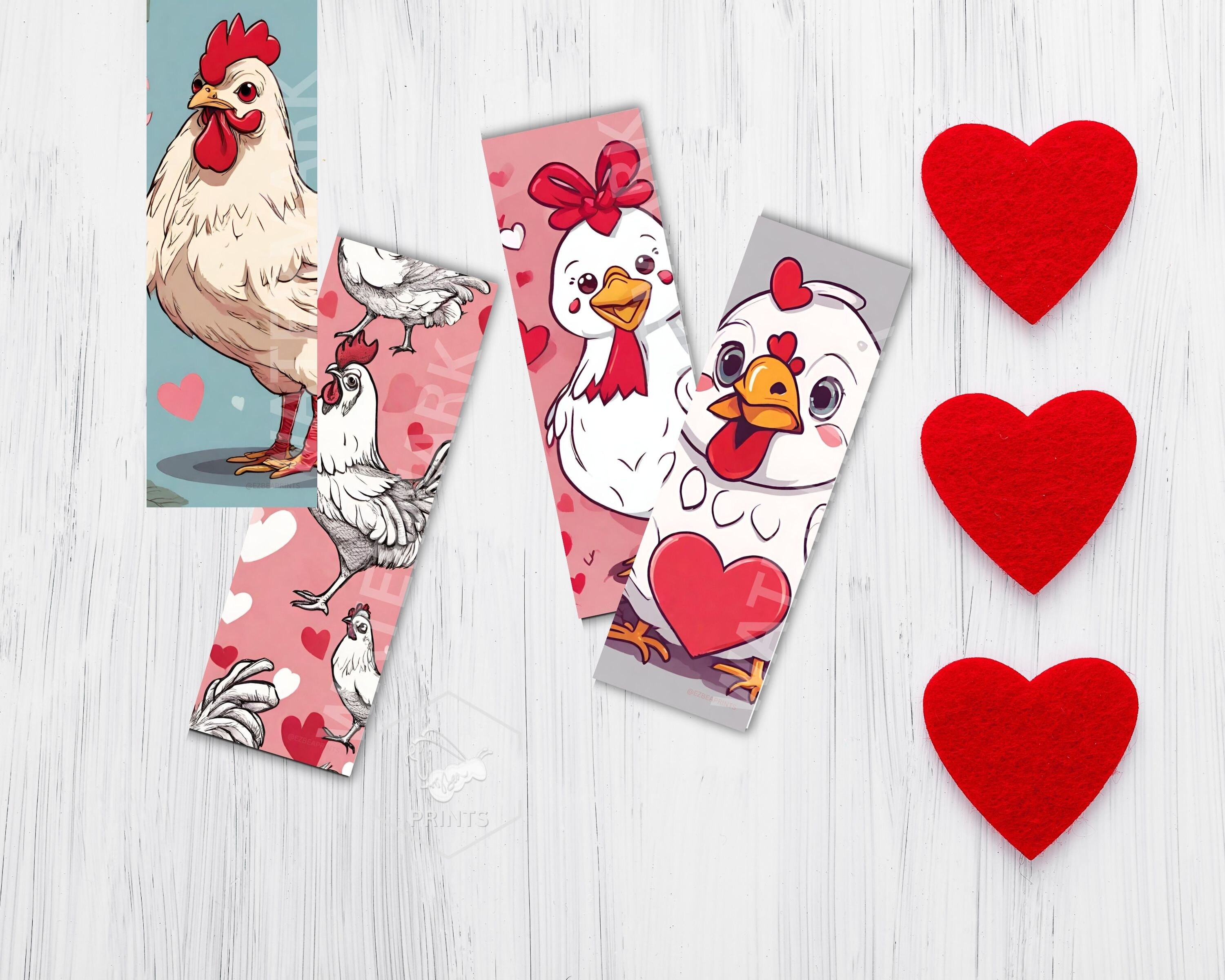 Cute Chicken Coop DIY Bookmark for Book Worms or Chicken Lover ...