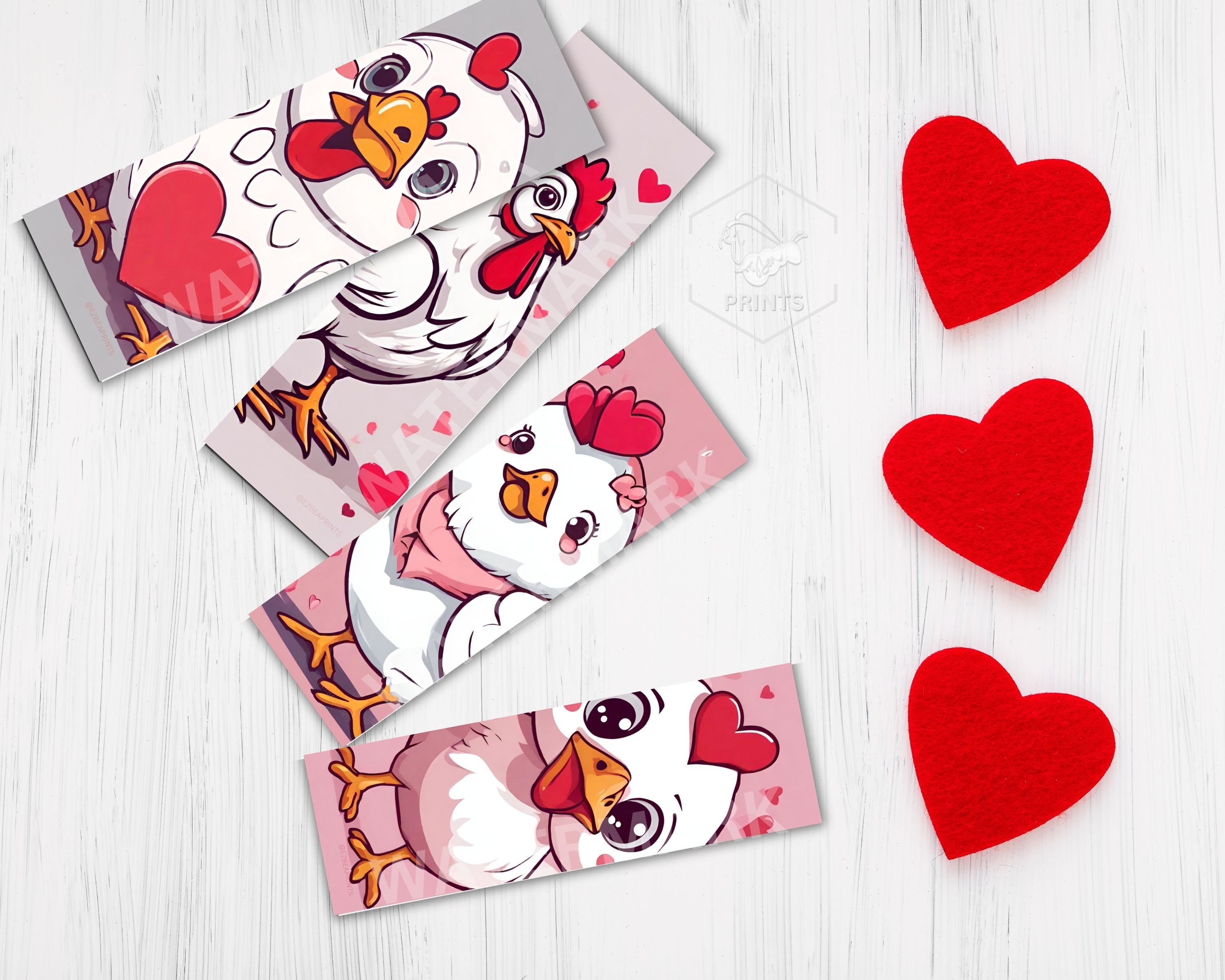 Cute Chicken Coop DIY Bookmark for Book Worms or Chicken Lover ...