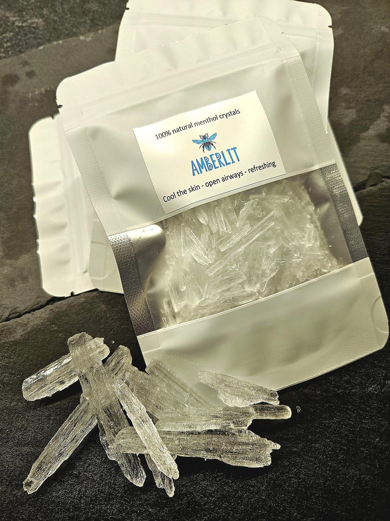 100% Natural Menthol Crystals (for SAUNA) 30g. - Etsy