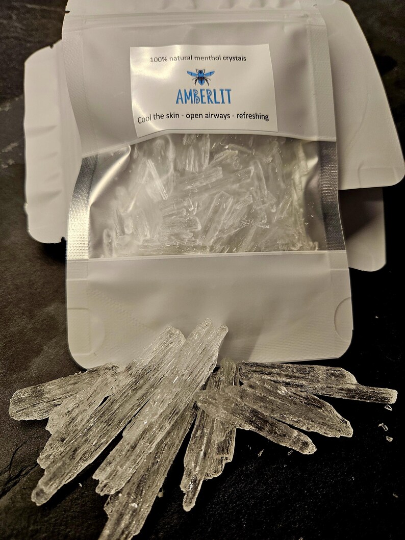 100% Natural Menthol Crystals (for SAUNA) 30g. - Etsy