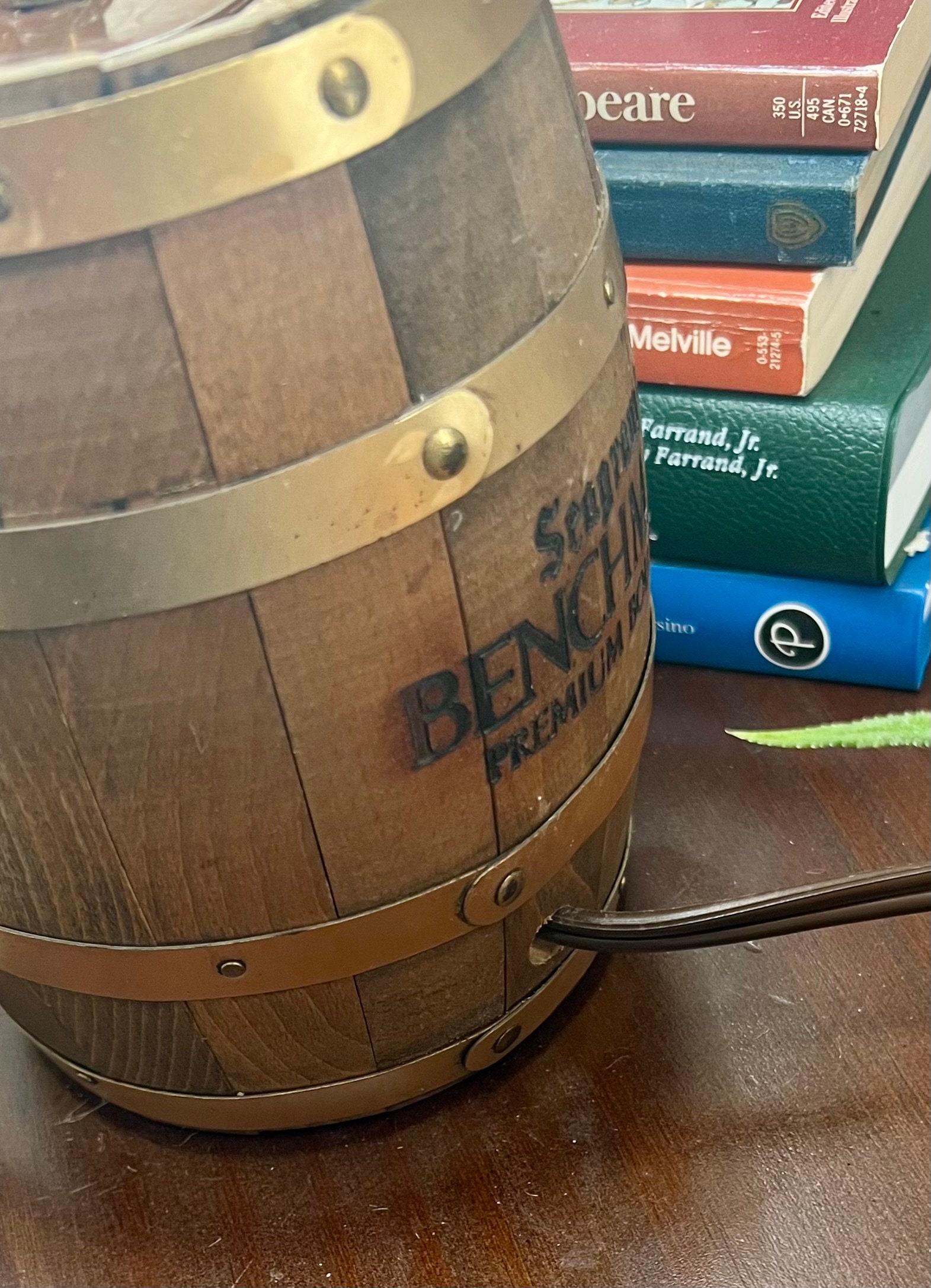 Whiskey Barrel Table Lamp - Etsy