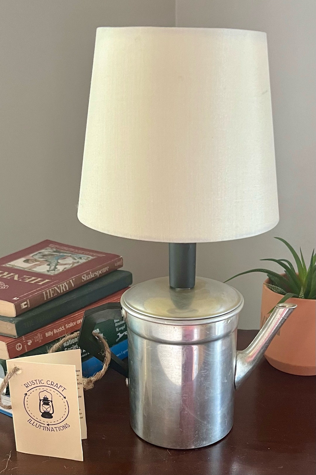 Classic Coffee Pot Lamp - Etsy