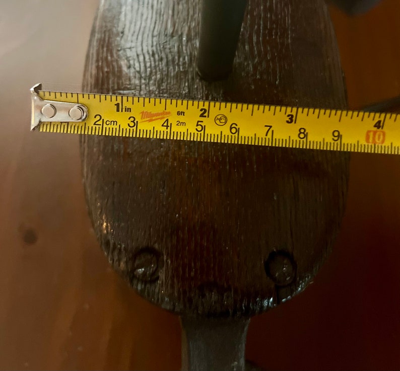 Wood Pulley Block Table Lamp - Etsy