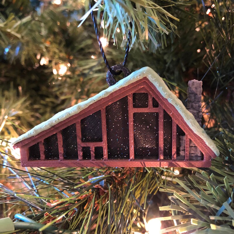 Cabin Ornament - Etsy