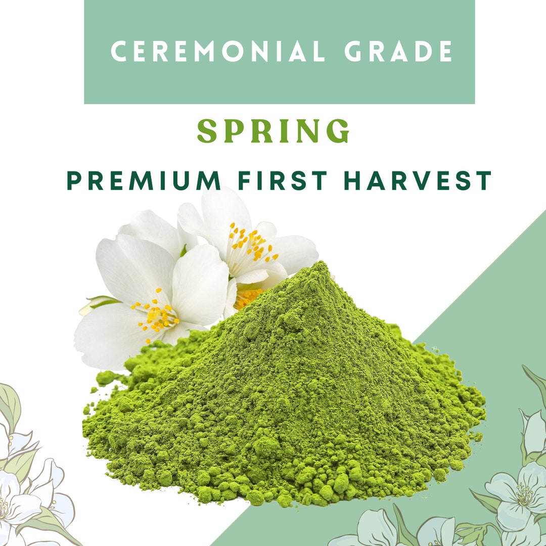 New Matcha Jasmine 100% Pure Ceremonial Grade Matcha Best Value Jasmine ...