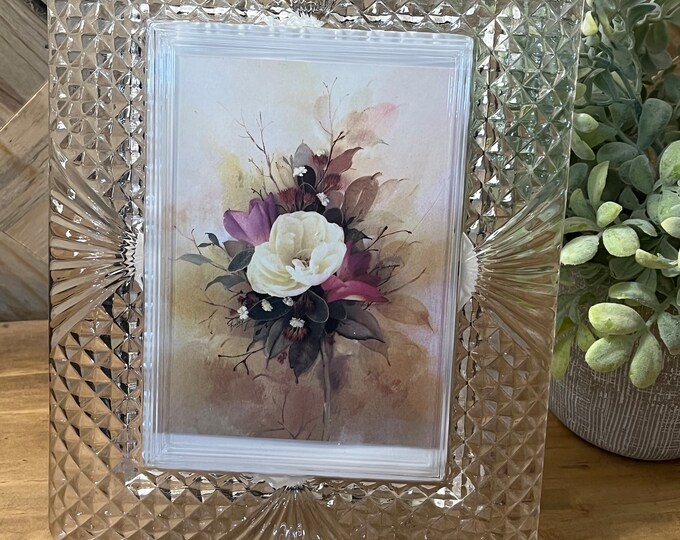 Vintage Shannon Crystal Designs of Ireland Picture Frames 5x7 Tabletop ...
