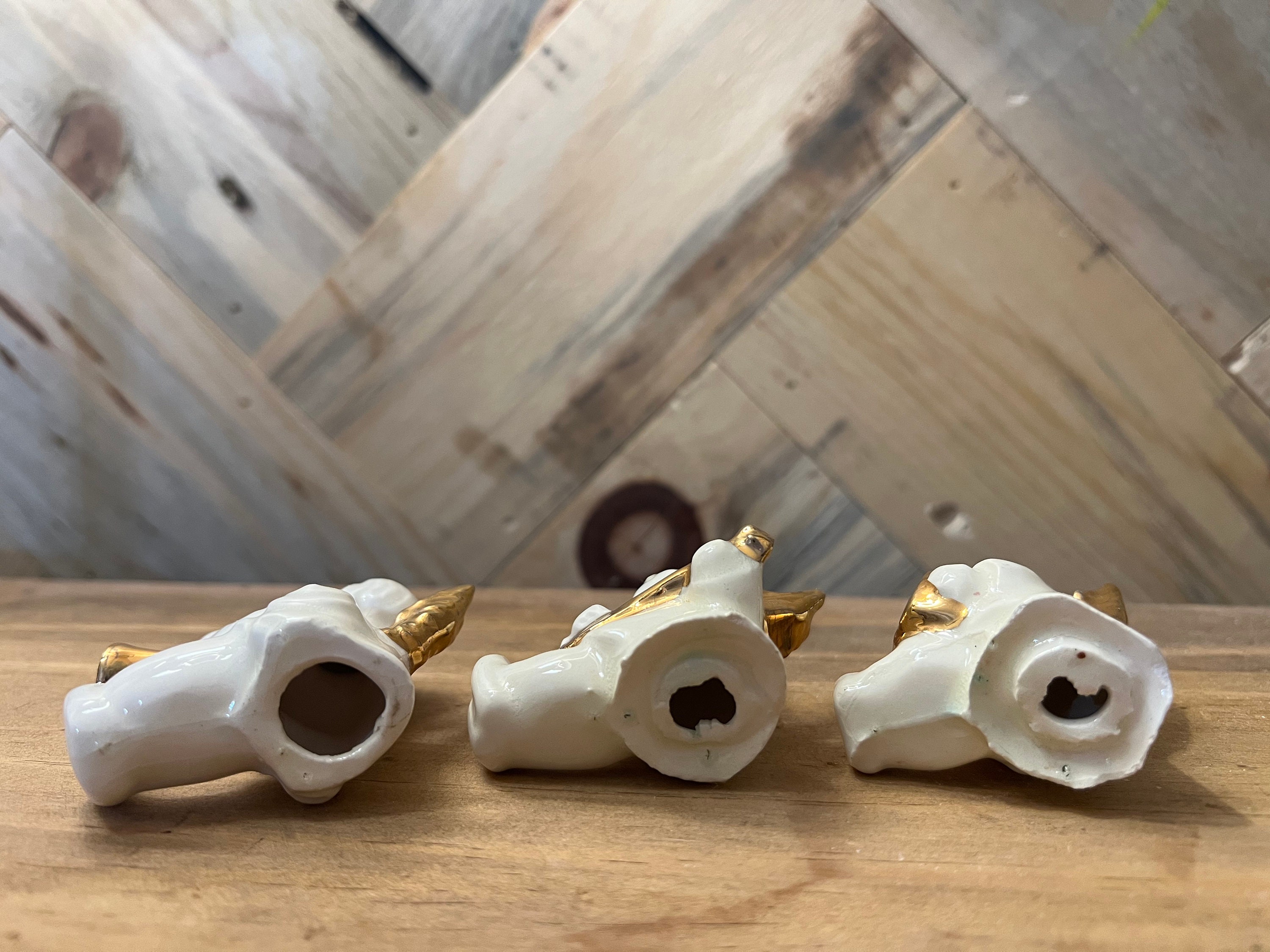 Vintage Porcelain Christmas Angels - Etsy
