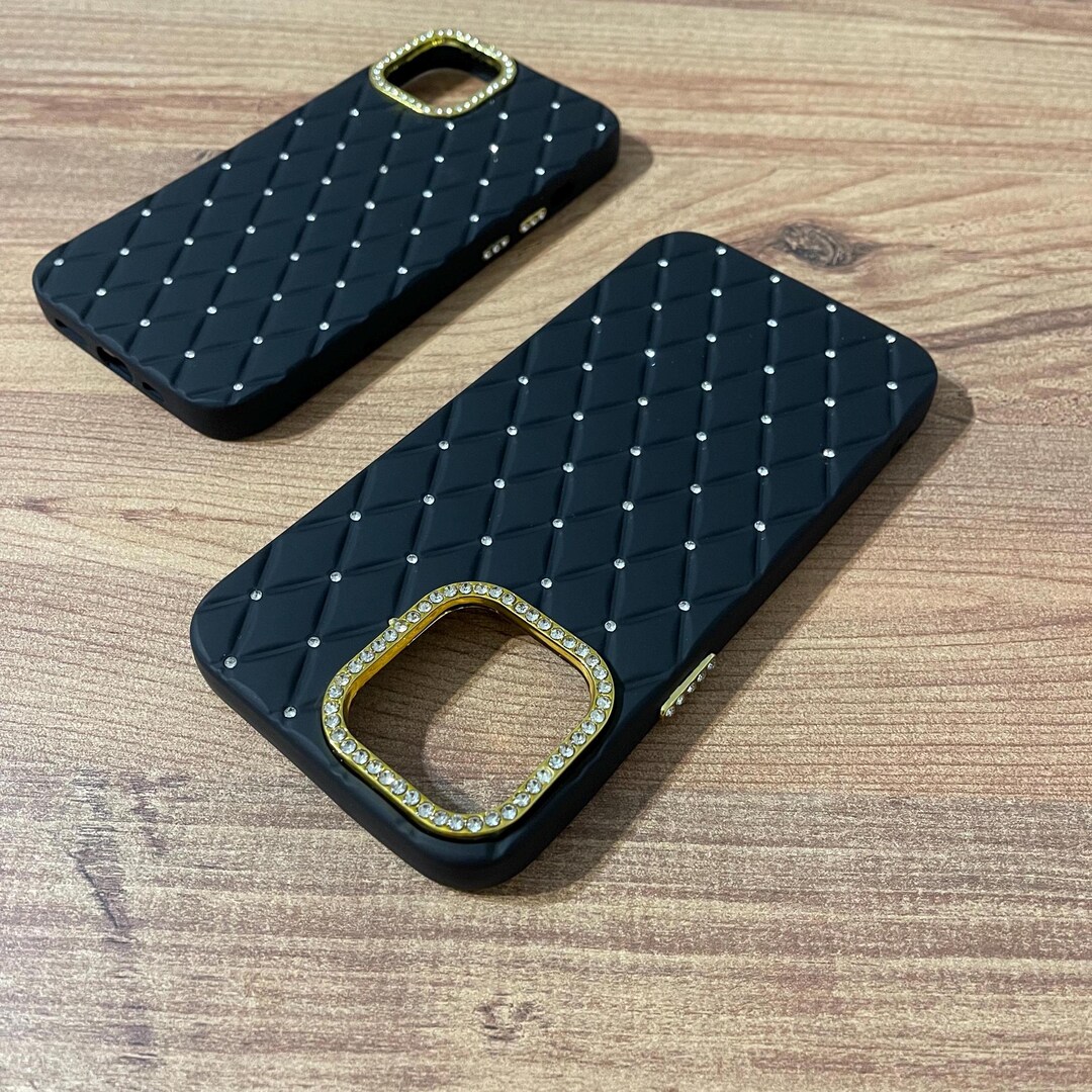 Black Luxury Stone Gold Stone Detailed iPhone Case / All iPhone Models ...