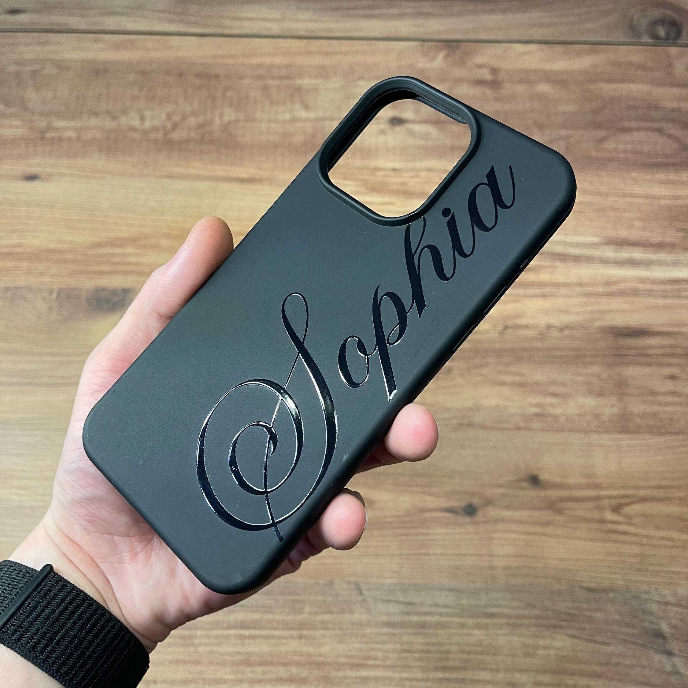 Customizable Name Design iPhone Case/personalized Silicone iPhone Case ...