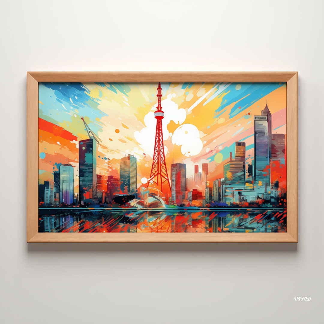 Tokyo, Japan, Printable Print, TV Screen Saver - Etsy
