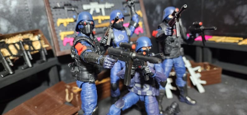 1 Cobra M3A1 Laser Rifle - Sunbow 80's Cartoon 1:12 Scale Accessory ...