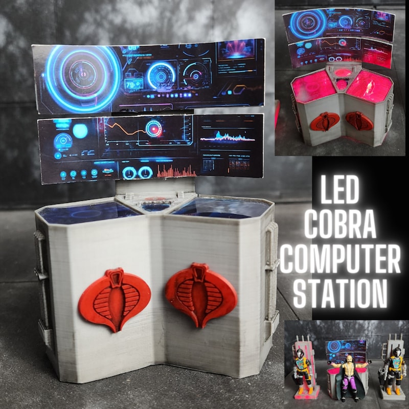 Gi Joe 3d Print Computer - Etsy