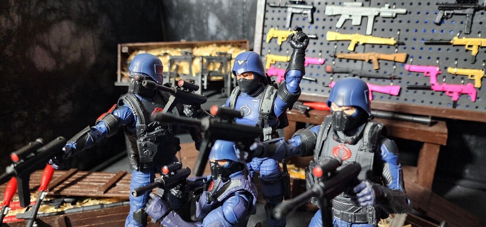 1 Cobra M3A1 Laser Rifle Sunbow 80's Cartoon 1:12 Scale Accessory, for ...