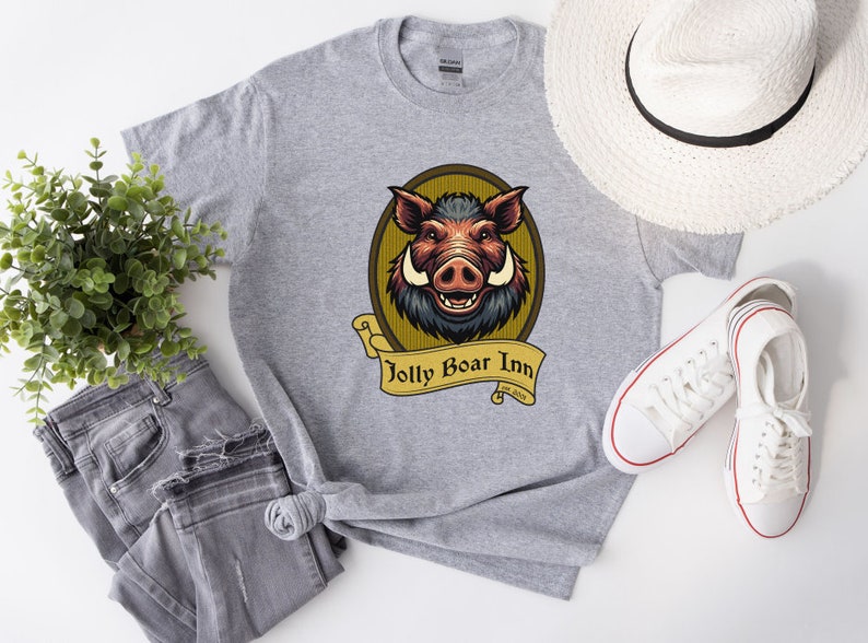 Runescape Jolly Boar Inn Shirt Without Barcrawl Back Old School ...