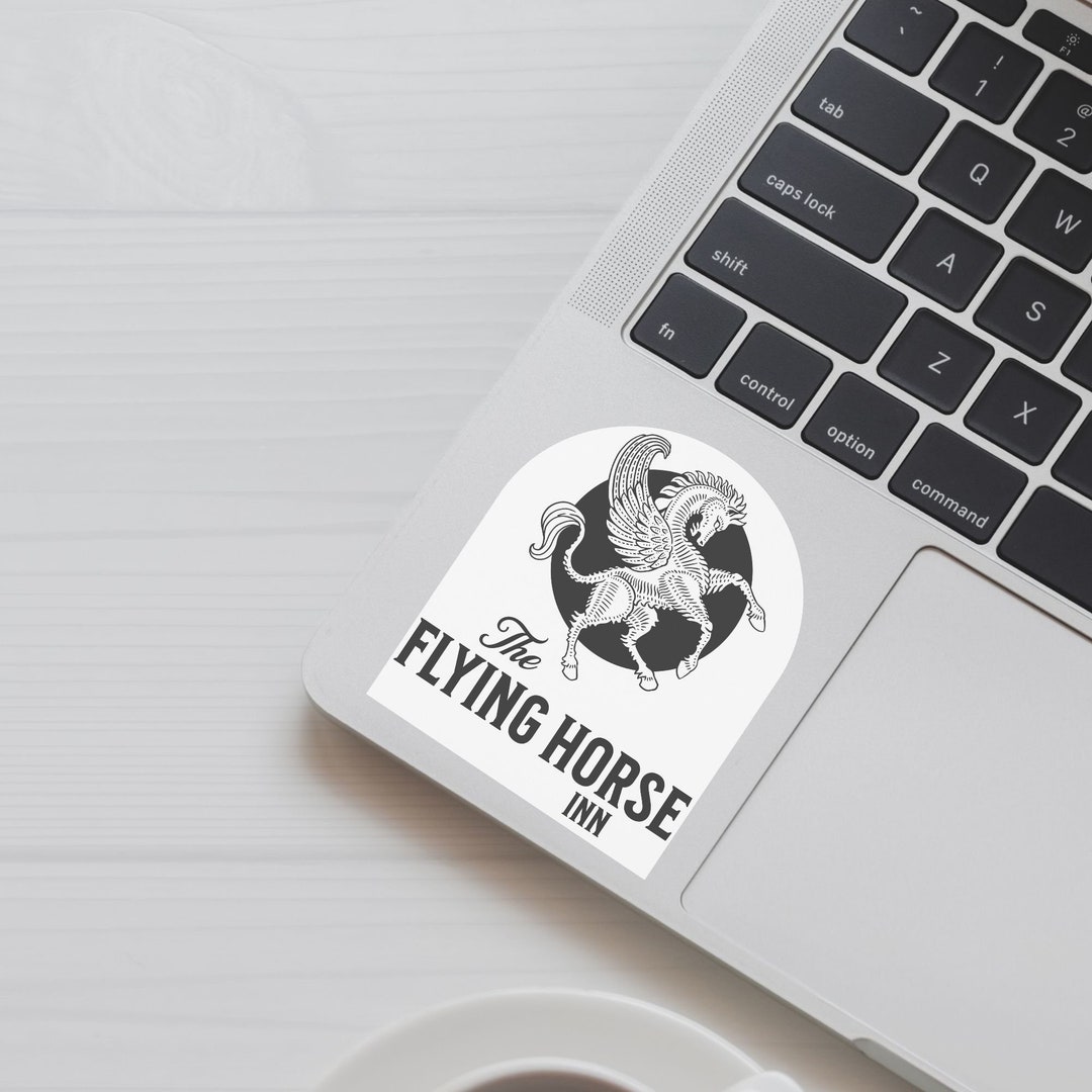 Runescape Kiss Cut Vinyl Sticker Flying Horse Inn Decal Gift for OSRS ...