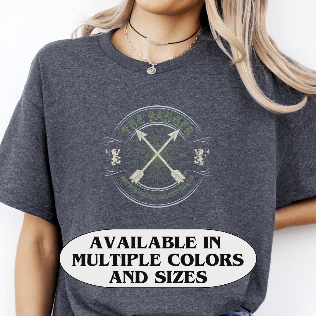 Dungeons and Dragons Ranger Class T-shirt RPG Game Lover Gift Unisex ...