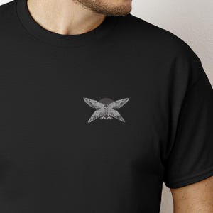 Fallout Mothman Cult Symbol Tee Unisex Cotton Shirt Gift Alternative ...