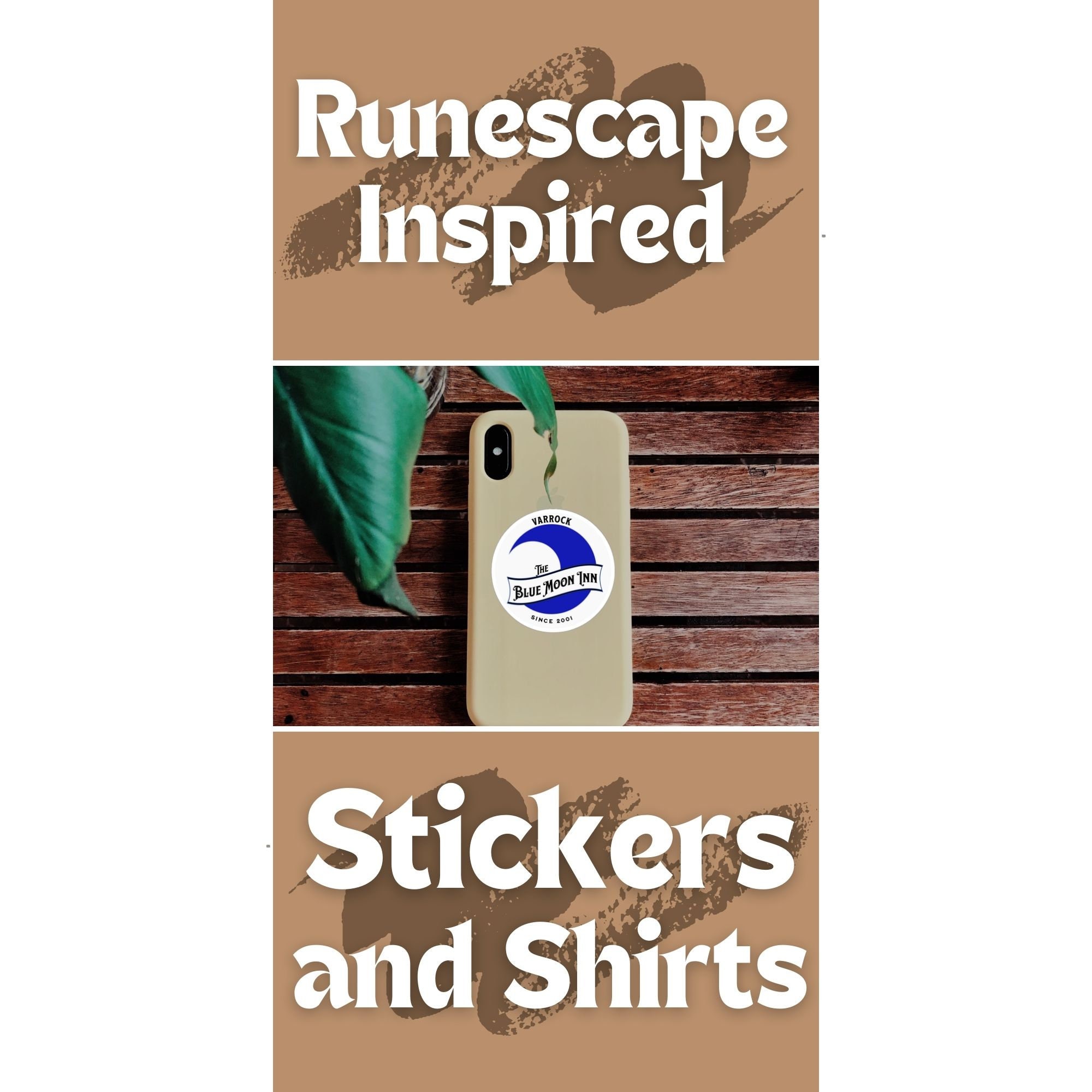 Runescape Kiss Cut Vinyl Sticker Blue Moon Inn Decal Gift for OSRS ...