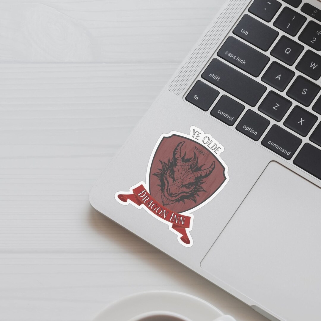 Runescape Kiss Cut Vinyl Sticker Dragon Inn Decal Gift for OSRS Player ...