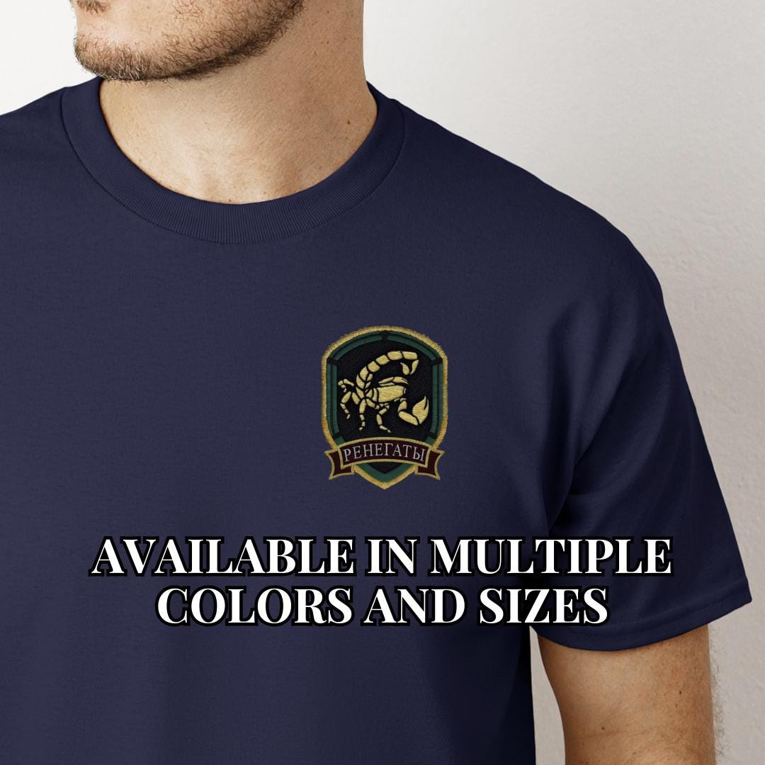 Stalker Video Game Renegades Faction Patch Tshirt Unisex Cotton Shirt ...