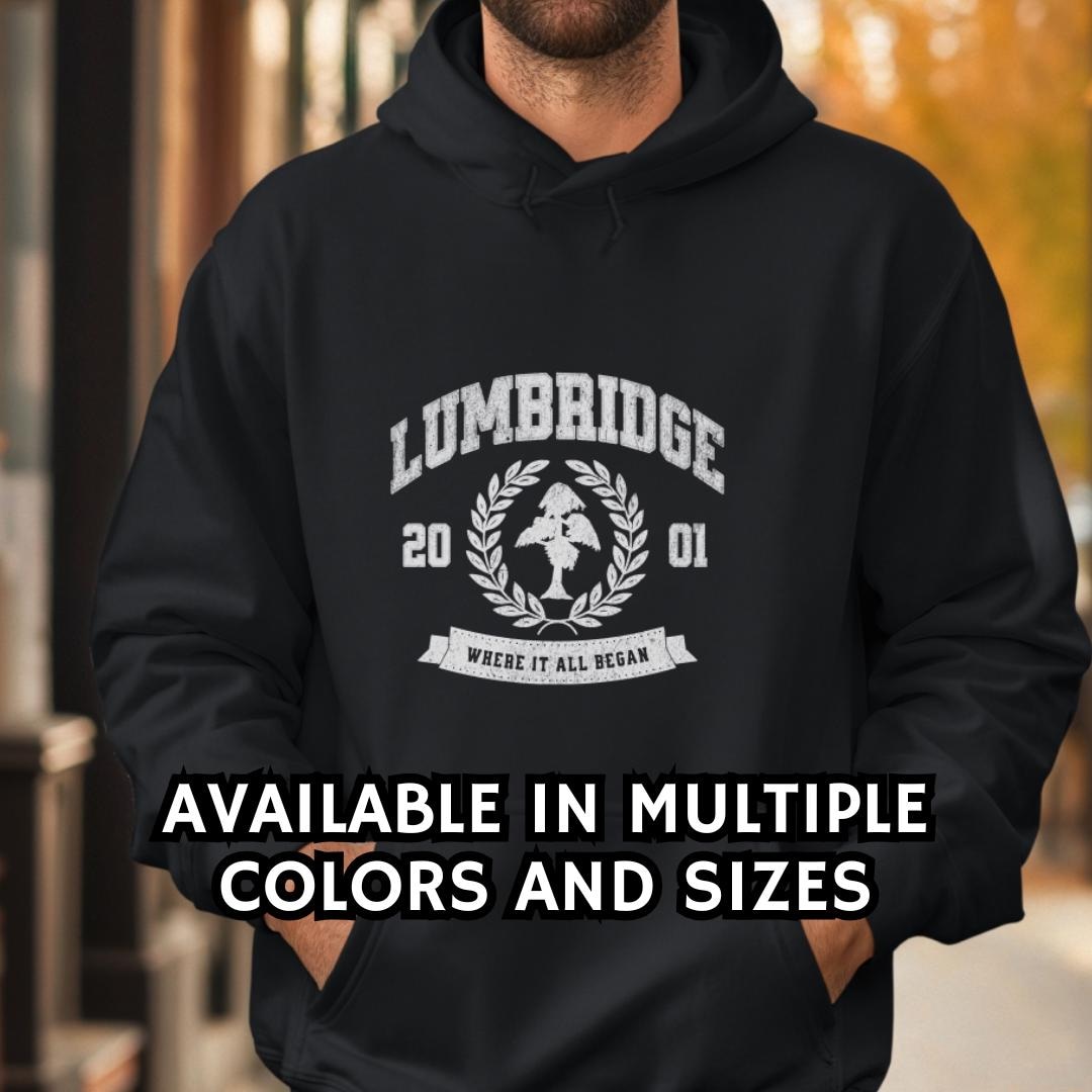 Runescape Lumbridge Hoodie Varsity Style Unisex Hooded Sweatshirt ...