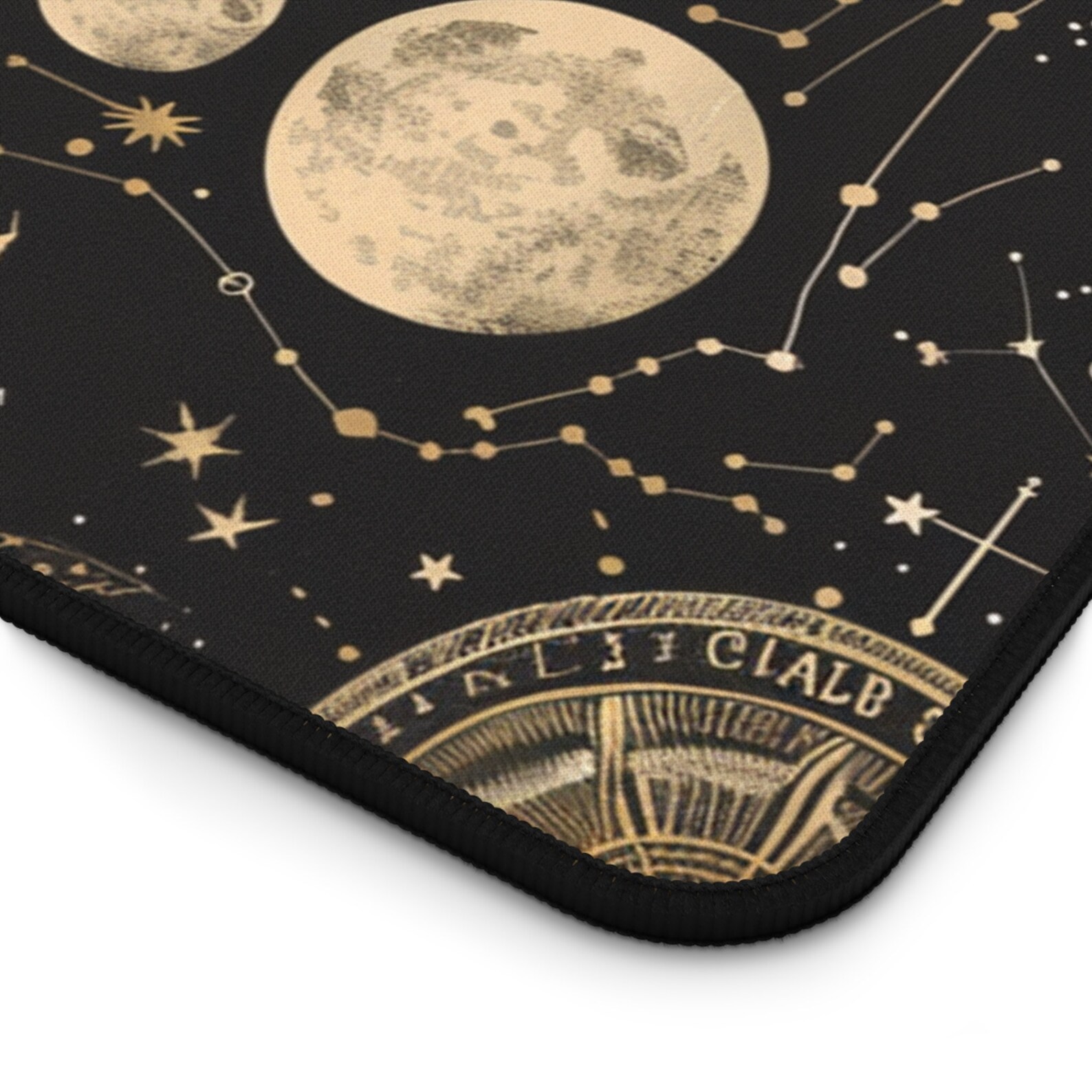 Kawaii Celestial Desk Mat, Astrology Desk Decor, Zodiac Large Mousepad ...
