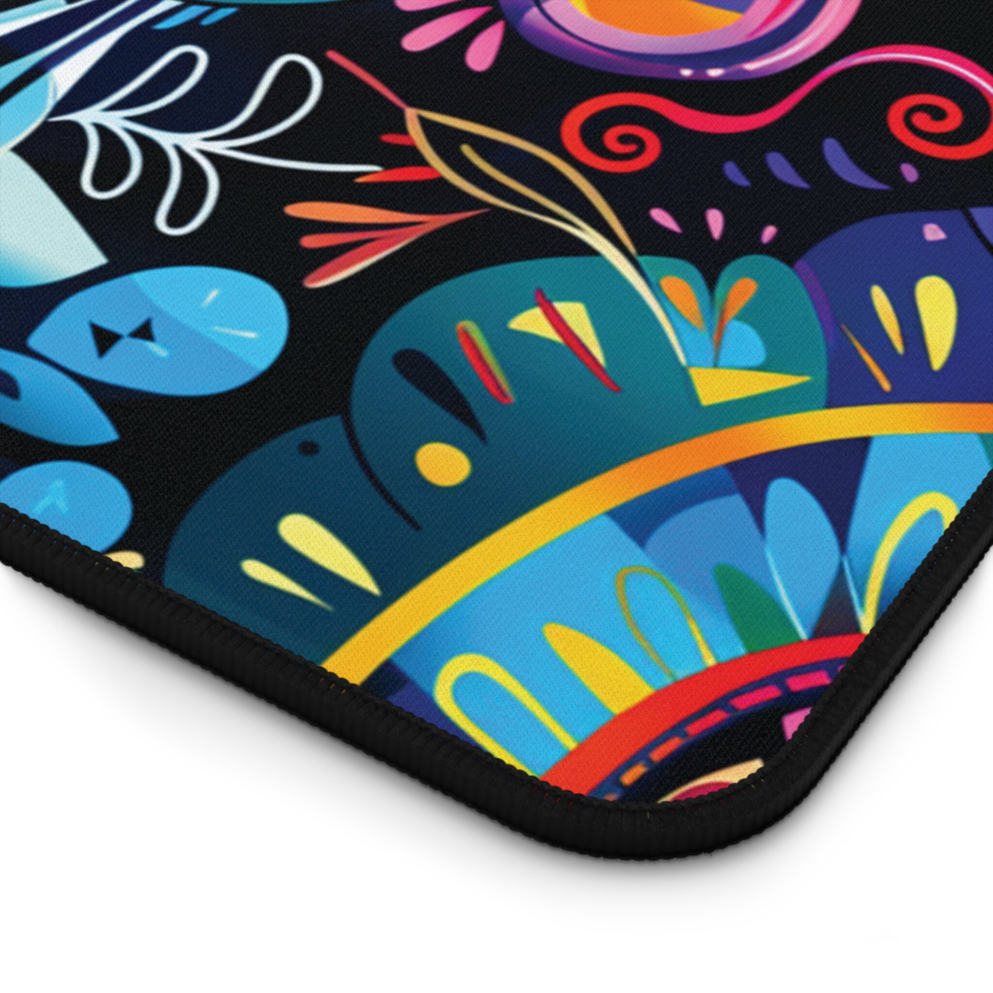 Colorful Mouse Pad, Mexican Themed Desk Mat, Cinco De Mayo Mouse Pad ...