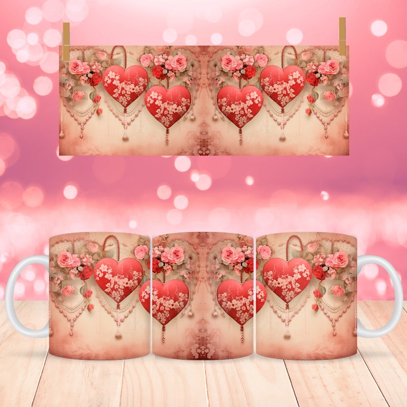 Valentines Mugs Vintage - Etsy