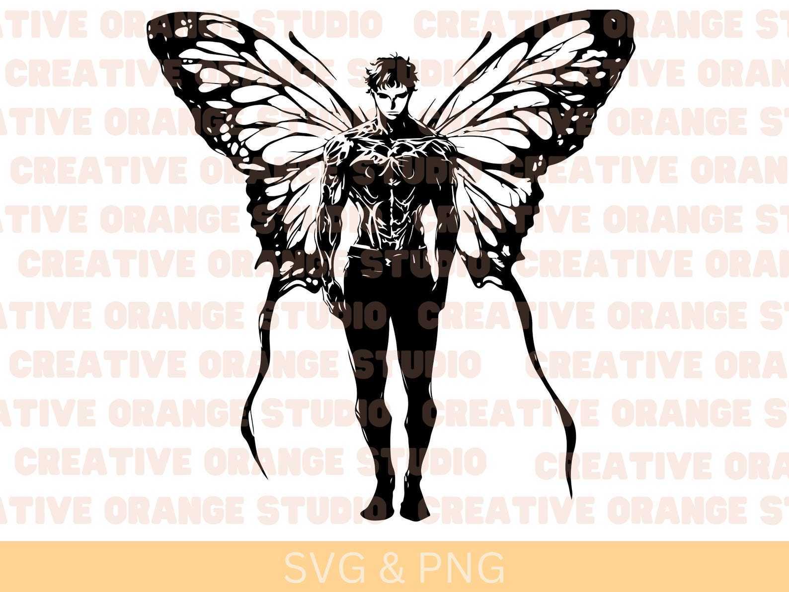 Viking Male Fairy Clipart: Fantasy SVG & PNG - Etsy