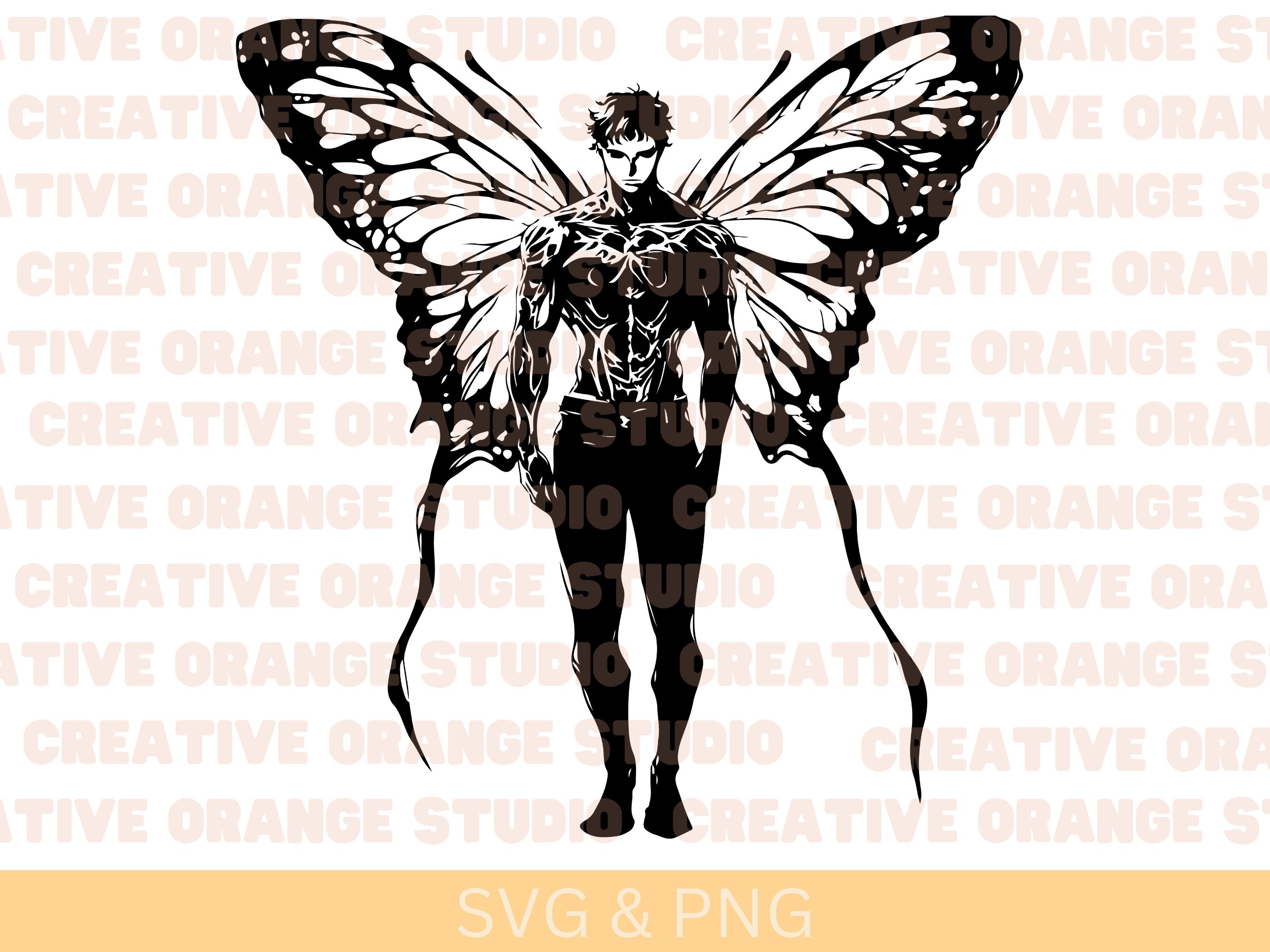Male Fairy Svg & Png,male Fairy Clipart,viking Male Fairy Vector Image ...