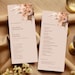 Pastel Orange Wedding Programs Template, Ceremony Program Itinerary ...