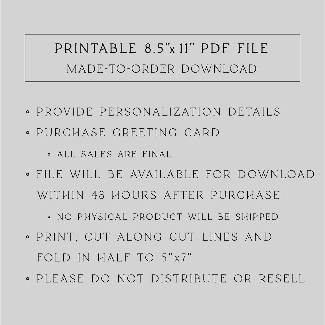 Printable Personalized Happy Birthday Card, Made to Order Digital ...