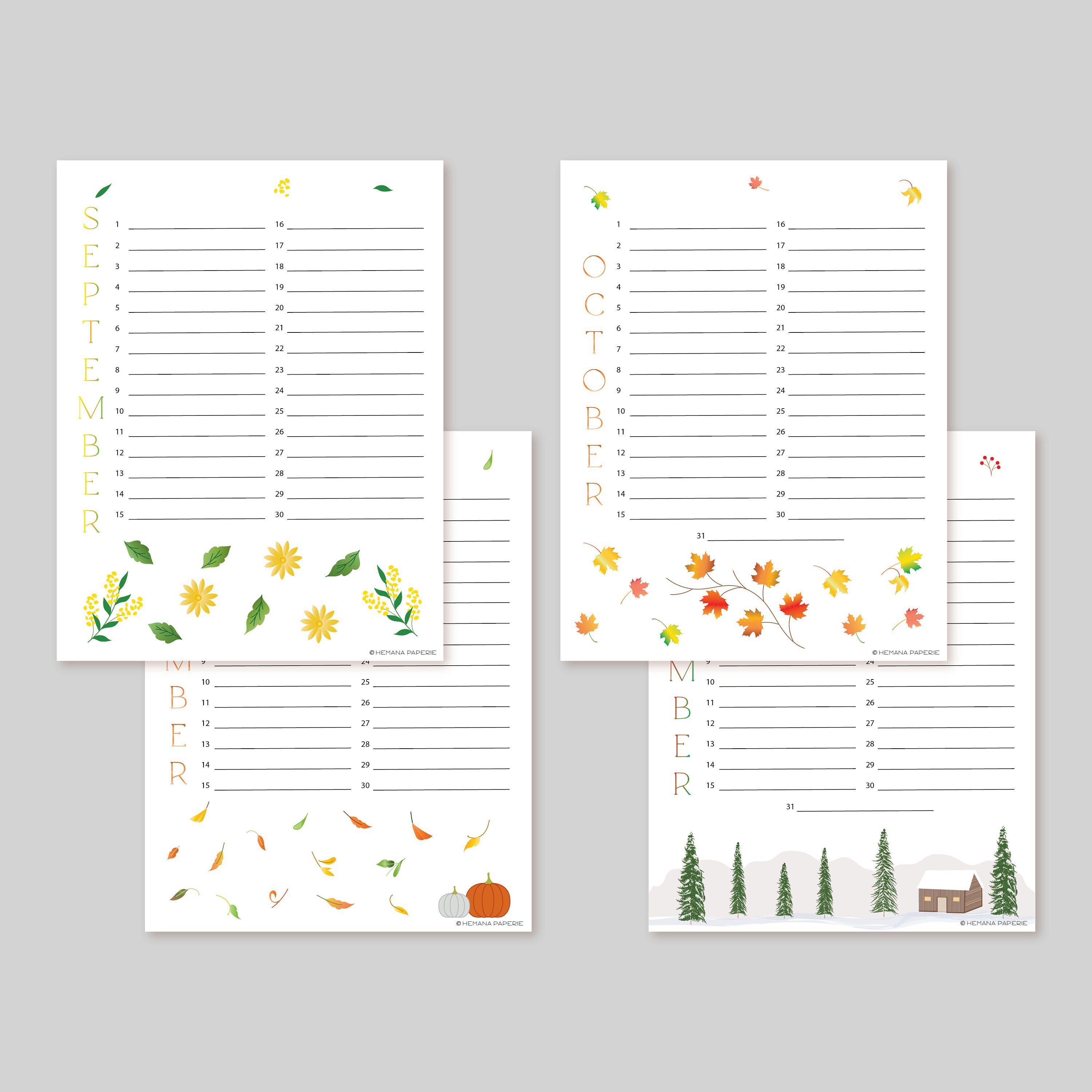 Printable Birthday Tracker, Anniversary Celebration Calendar for 12 ...