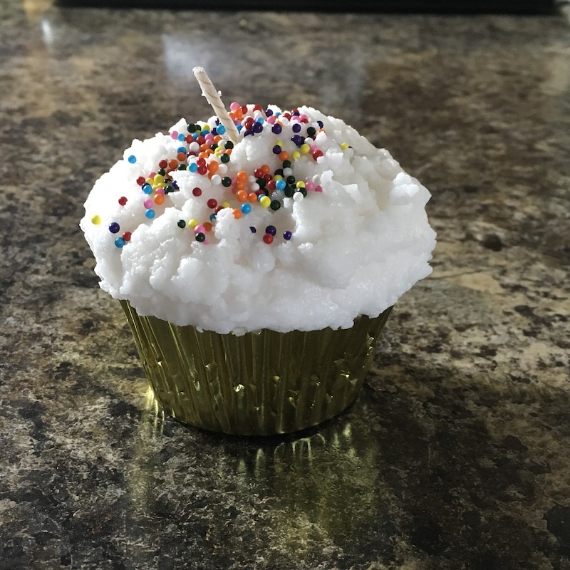 Cupcake Candle - Etsy