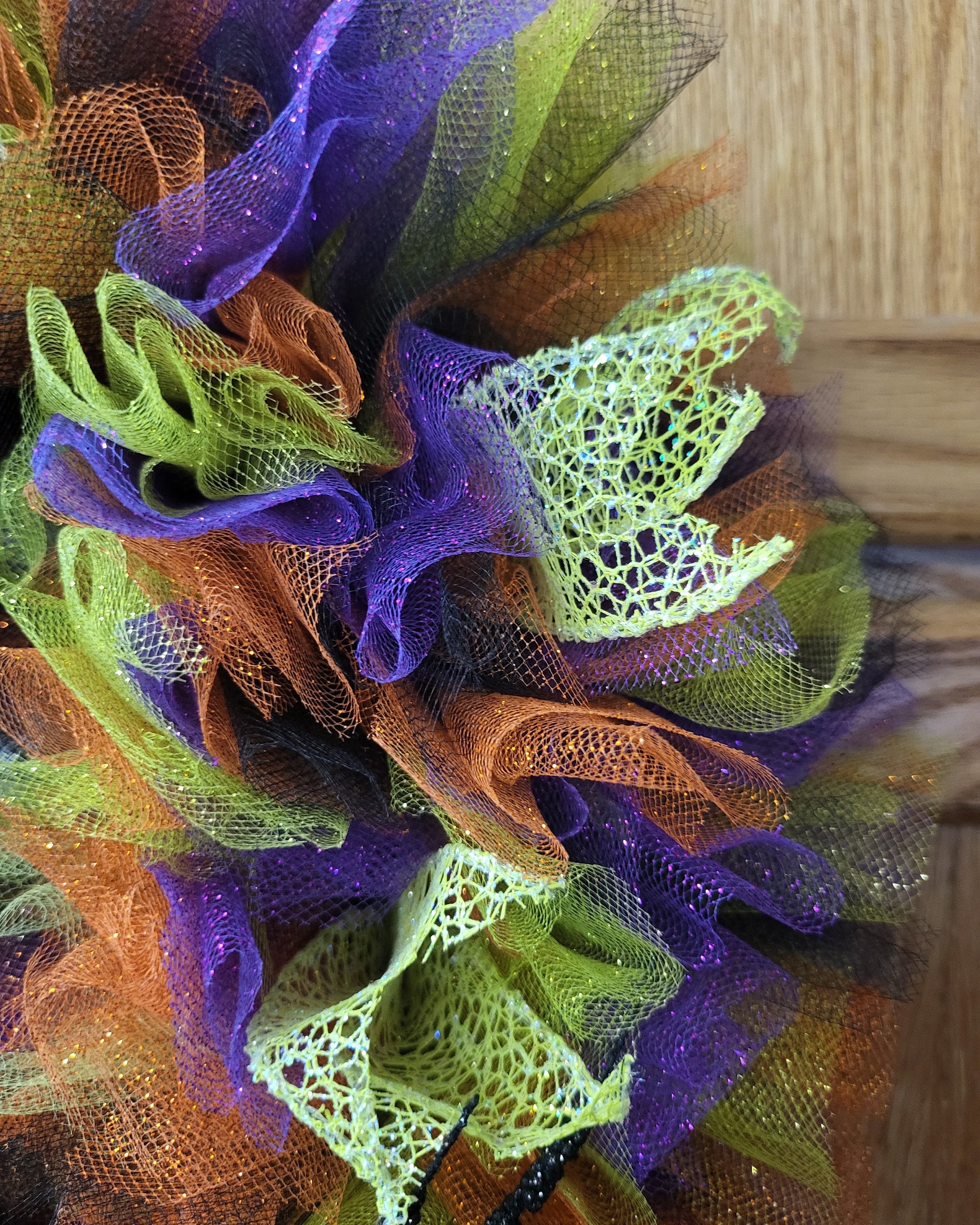 12 Inch Halloween Inspired Wreath With Bow - Etsy