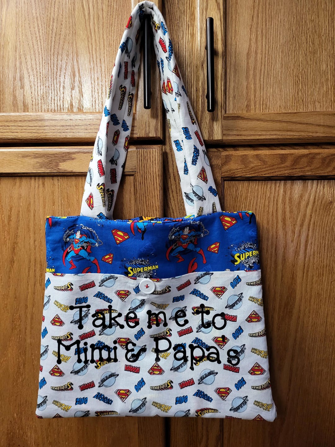 Kids Superhero Travel/ Book Bag - Etsy