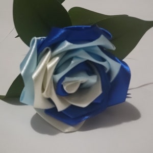 1 Handmade Satin FOREVER Rose - Etsy